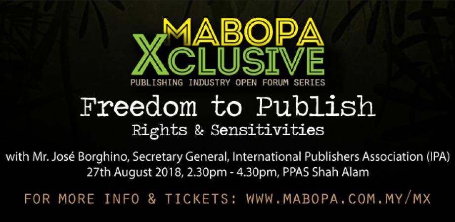 MABOPA XCLUSIVE - FREEDOM to PUBLISH: RIGHTS and SENSITIVITIES | Peatix