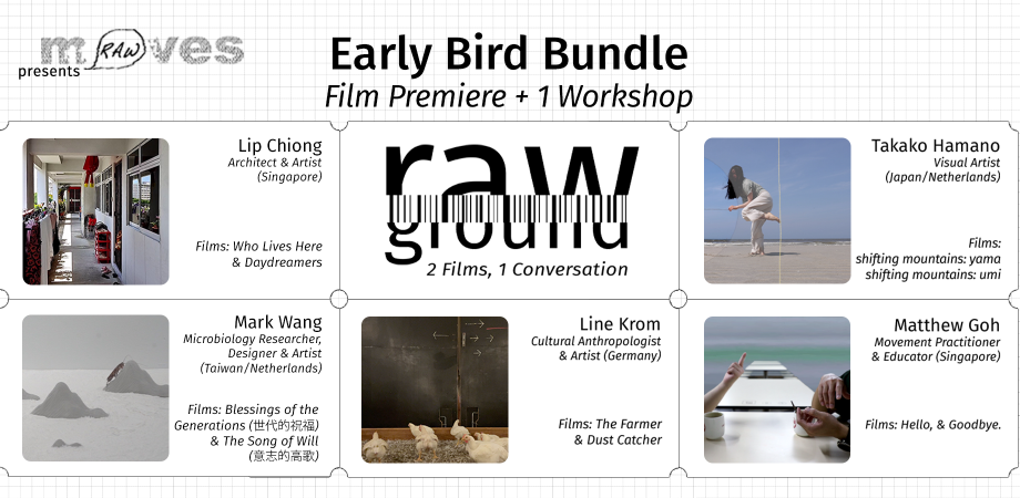 RawGround 2025 [Film Premiere + Workshop Bundle] | Peatix