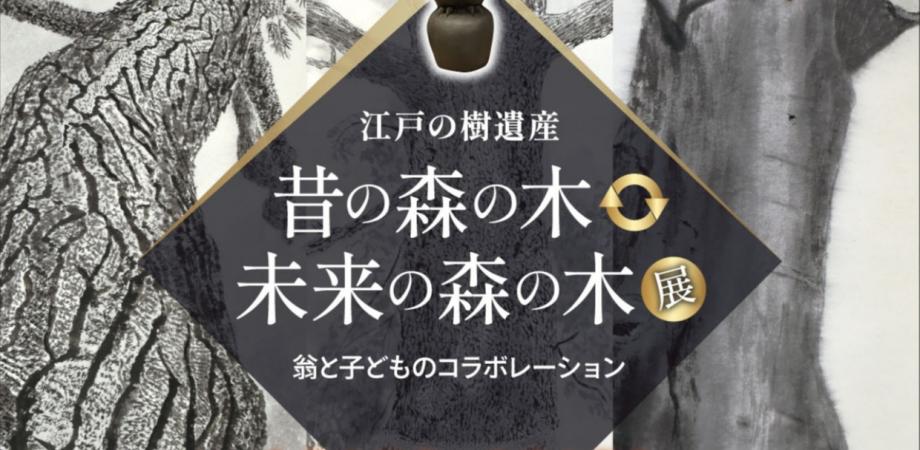 江戸の樹遺産【昔の森の木・未来の森の木展】～翁と子どものコラボレーション～ | Peatix