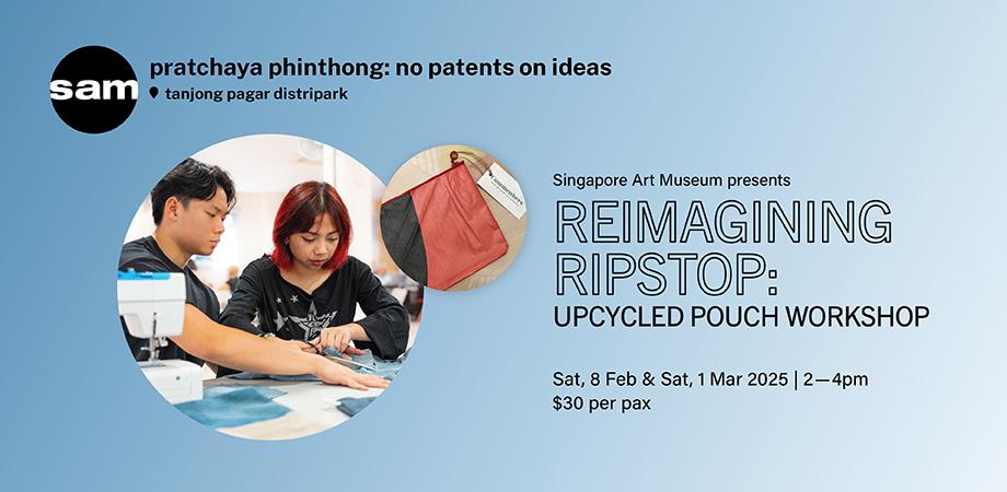 Reimagining Ripstop: Upcycled Pouch Workshop | Peatix