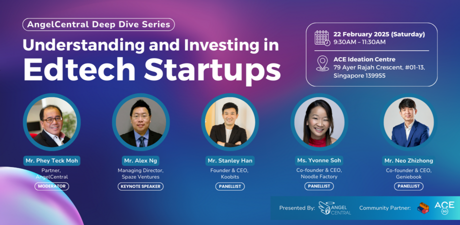 AngelCentral Deep Dive Series: Understanding and Investing in Edtech Startups | Peatix