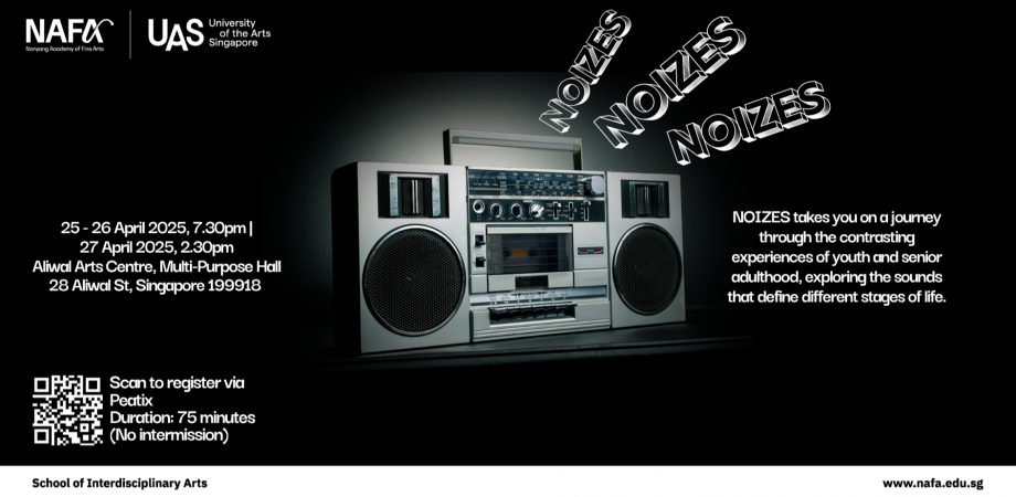 NOIZES - A Production by BA(Hons) Performance Making Year 3 Students | Peatix