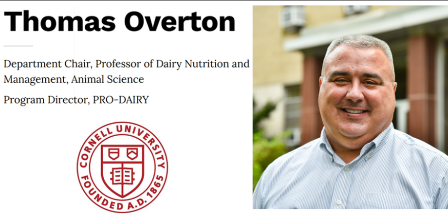 コーネル大学協定セミナー「なぜタンパクは乳牛の栄養素の中で重要視されるのか？」講師：アニマルサイエンス学科長Tom Overton教授 ...