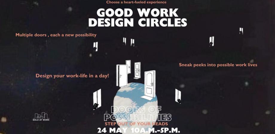 Good Work Design Circles - Doors of Possibilities | Peatix