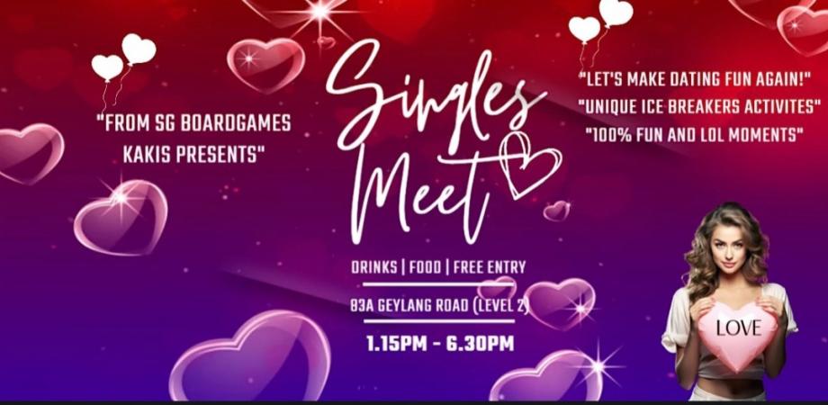 [Singles Chinese Only @ 29-43] Fun Boardgames Date: Single Meetup! (Date: 8 March) | Peatix