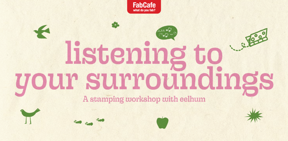 Listening to Your Surroundings: A Narrative Stamping Workshop | Peatix