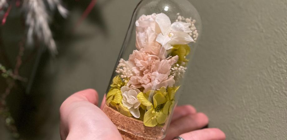 4月27日(日)ガラスドームプリザーブドフラワー作成／10:00～の回 | Peatix