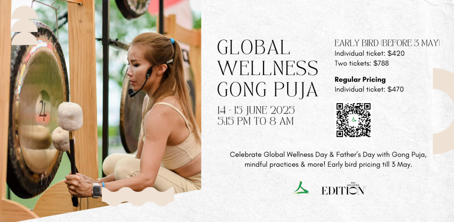 Global Wellness Gong Puja 2025 | Peatix