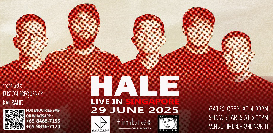 Hale Live in SG2025 | Peatix