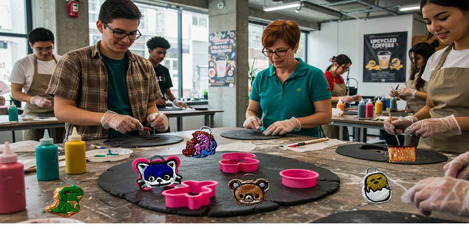 Coffee Clay Upcycling Keychains/ Charms Workshop 3 (GogreenSG) | Peatix
