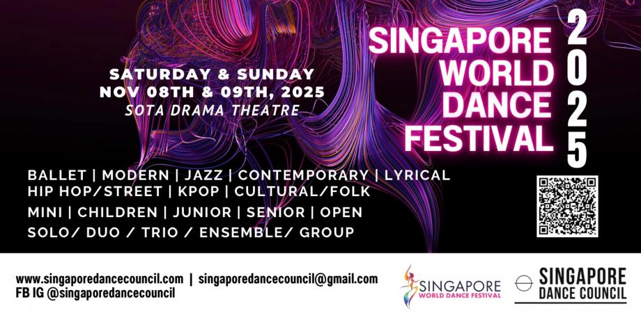 Singapore World Dance Festival 2025 | Peatix
