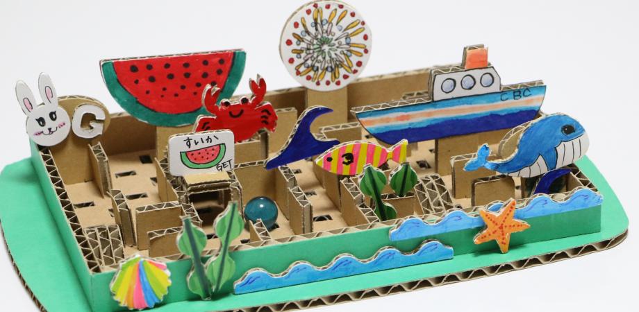 【増席決定】予約再開ビー玉コロコロ迷路を作ろう！夏休み自由研究 8/16 | Peatix