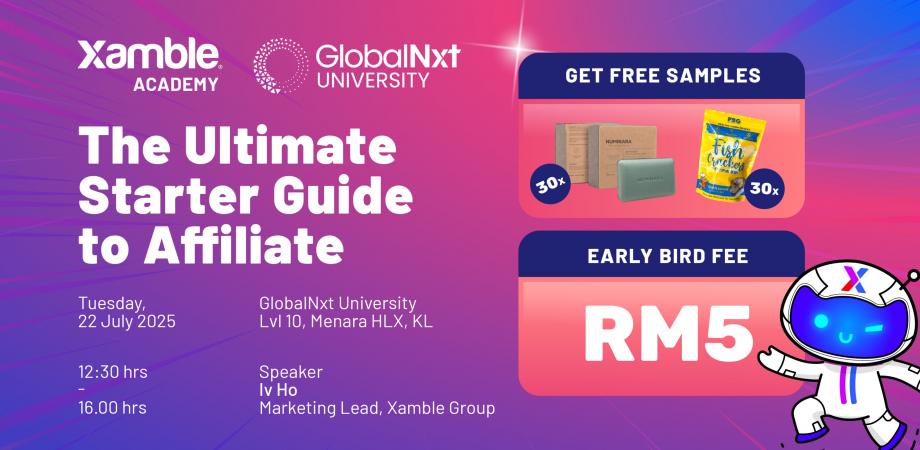 Xamble Affiliate | Peatix