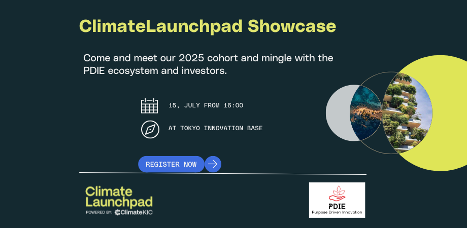 ClimateLaunchpad Showcase at TIB | Peatix
