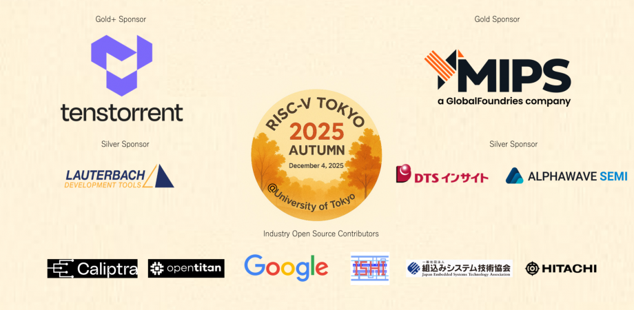 RISC-V Day Tokyo 2025 Autumn | Peatix