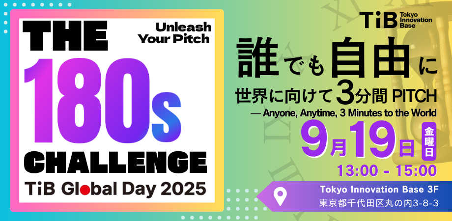 The 180 Challenge for TIB GLobal Day | Peatix