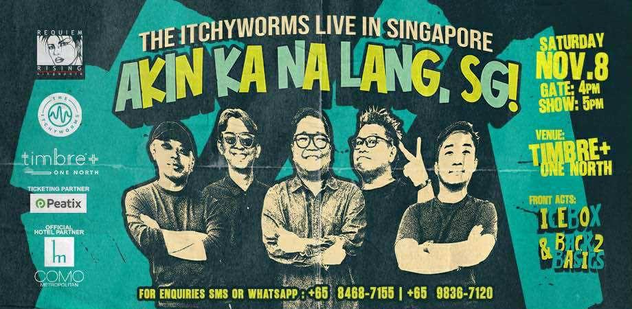 THE ITCHYWORMS Live in SG2025 | Peatix