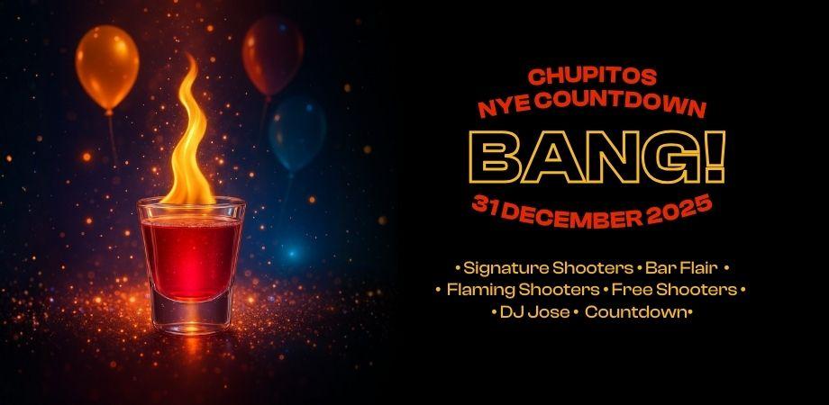 BANG! – Chupitos NYE Blowout (2025) | Peatix