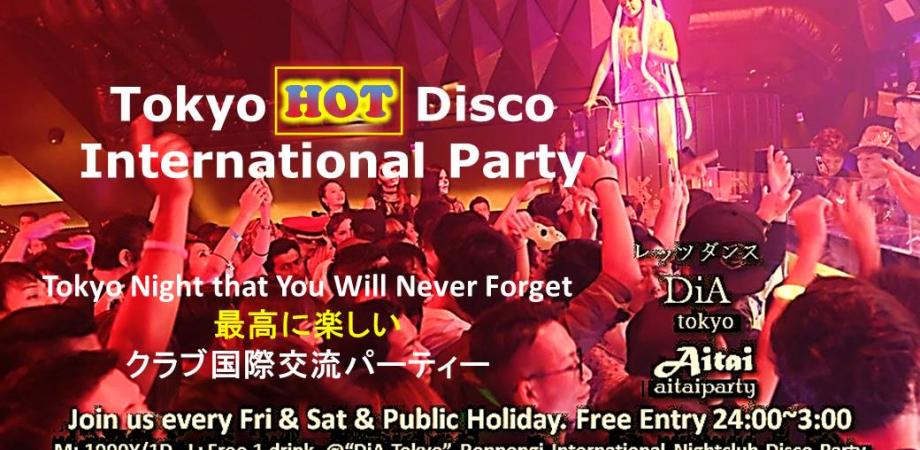Tokyo Party night time Best Nightclub Nightlife International ...