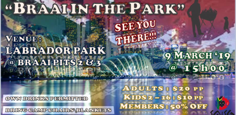 SAISG | Braai In The Park | Peatix