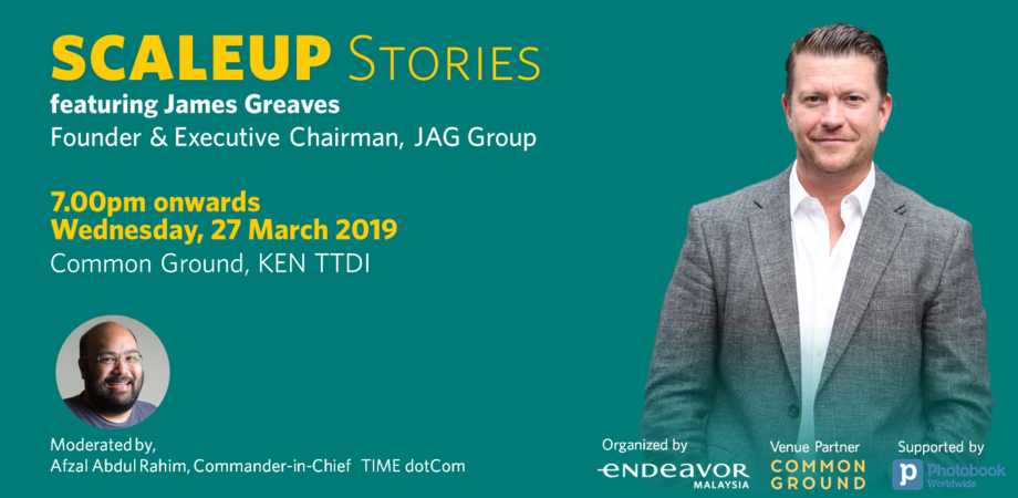 Scaleup Stories #4 - James Greaves, Founder & Executive Chairman of JAG ...