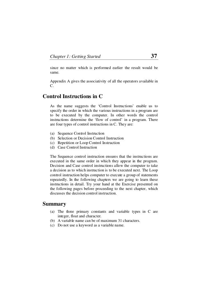 Free C Tutorial Pdf By Yashwant Kanetkar Free 29 | Peatix