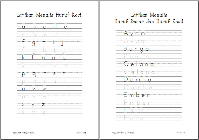 Belajar Menulis Huruf Abjad Pdf Download armanbalbi | Peatix