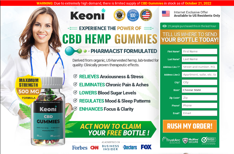Keoni CBD Gummies *REAL FACTS* Critical Users Report | Peatix