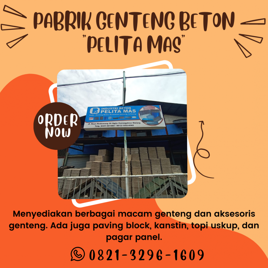 WA/TELP 0821-3296-1609, Agen Genteng Gelombang Terdekat Di Banyuwangi | Peatix