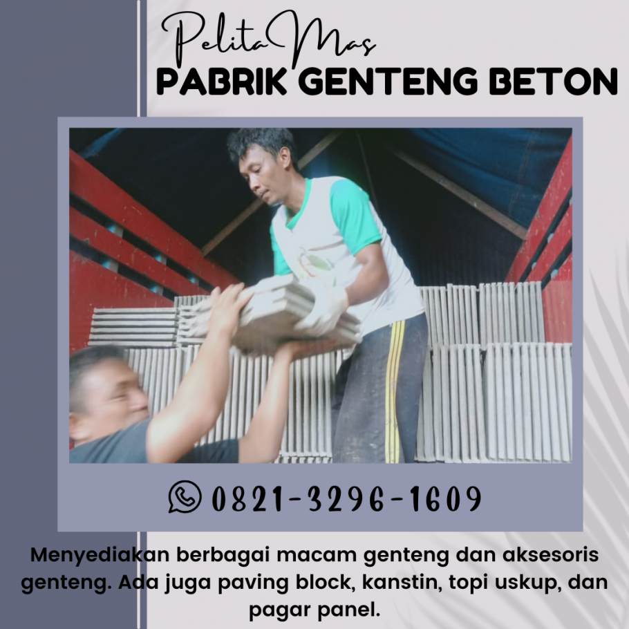 WA/TELP 0821-3296-1609, Agen Genteng Cor Terdekat Di Blitar | Peatix
