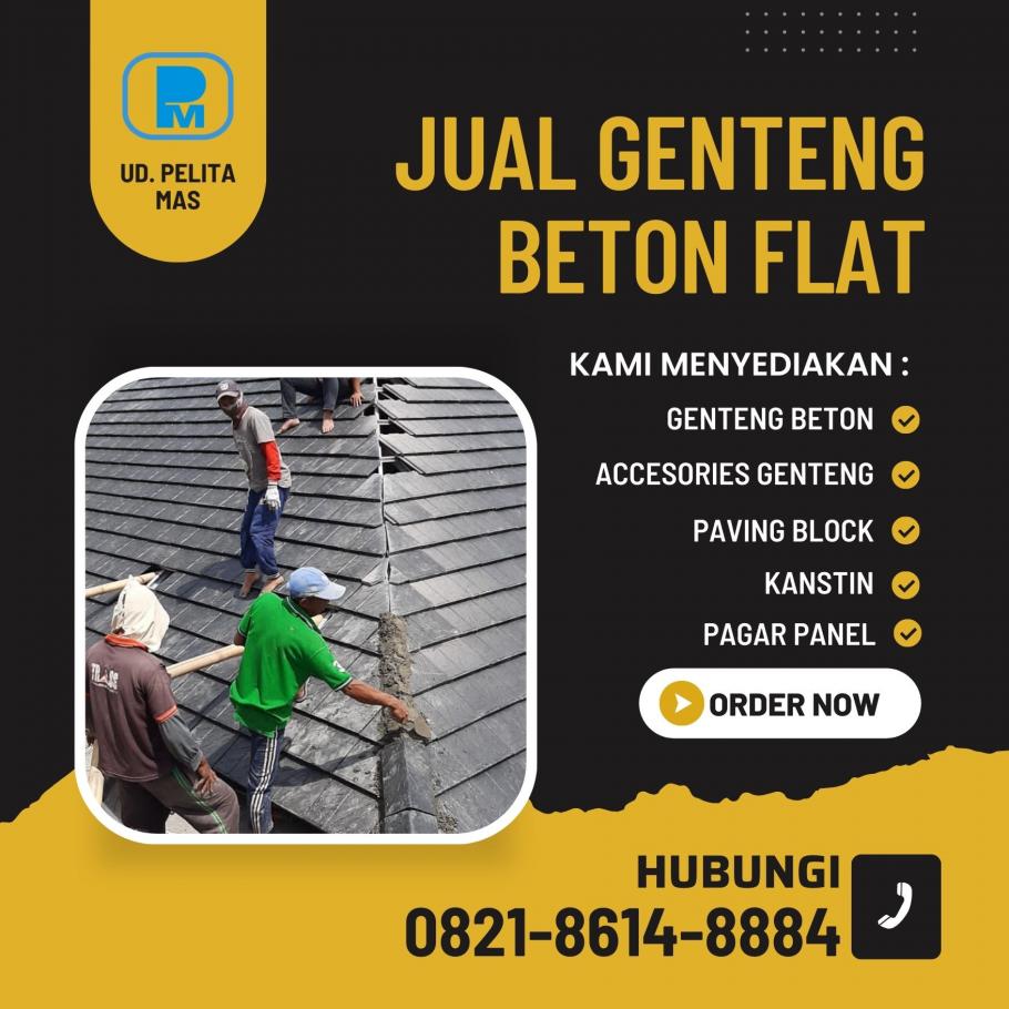 WA/TELP 0821-8614-8884, Distributor Genteng Beton Datar Terdekat Di Tuban | Peatix