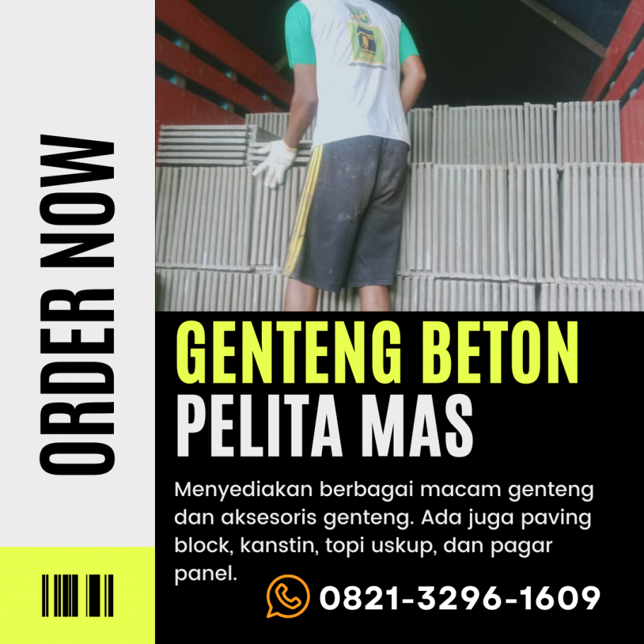 WA/TELP 0821-8614-8884, Agen Genteng Beton Jawa Timur Terdekat Di Blitar | Peatix