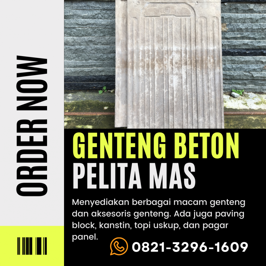 WA/TELP 0821-8614-8884, Agen Genteng Beton Yang Bagus Terdekat Di Blitar | Peatix