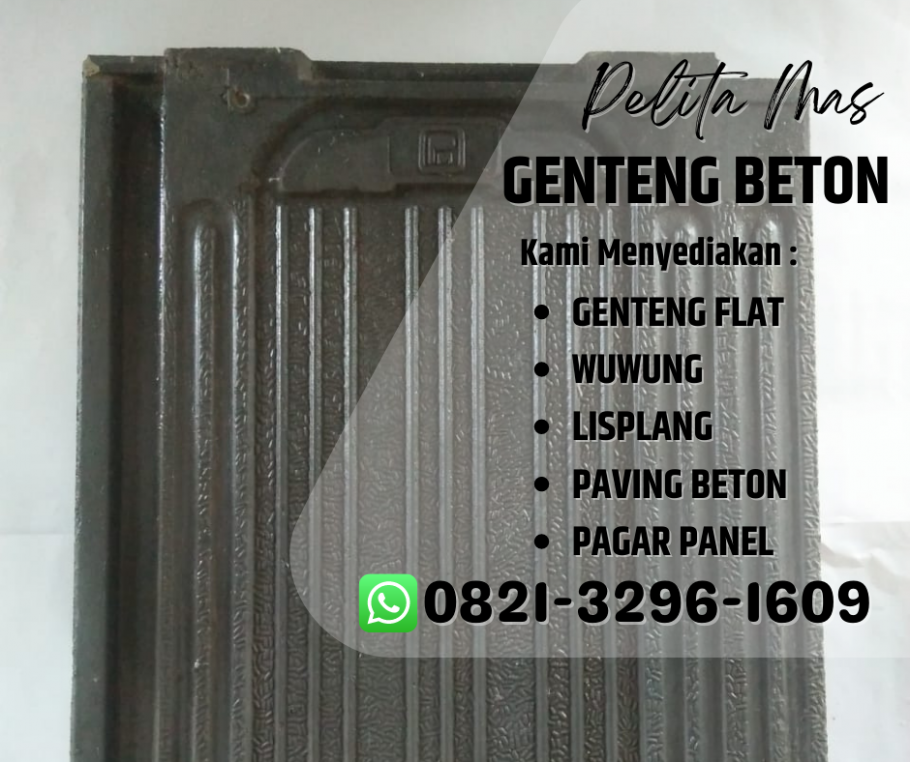 WA/TELP 0821-8614-8884, Distributor Genteng Beton Flat Terdekat Di Situbondo | Peatix