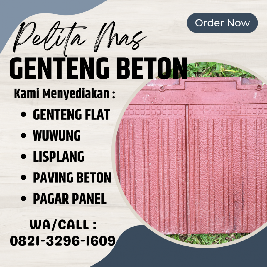 WA/TELP 0821-8614-8884, Distributor Genteng Beton Awet Terdekat Di Mojokerto | Peatix