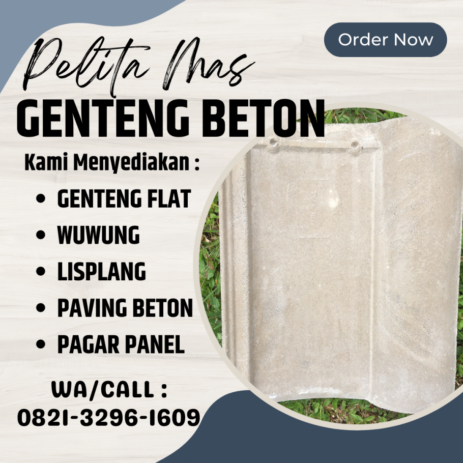WA/TELP 0821-8614-8884, Supplier Genteng Beton Bagus Terdekat Di Banyuwangi | Peatix